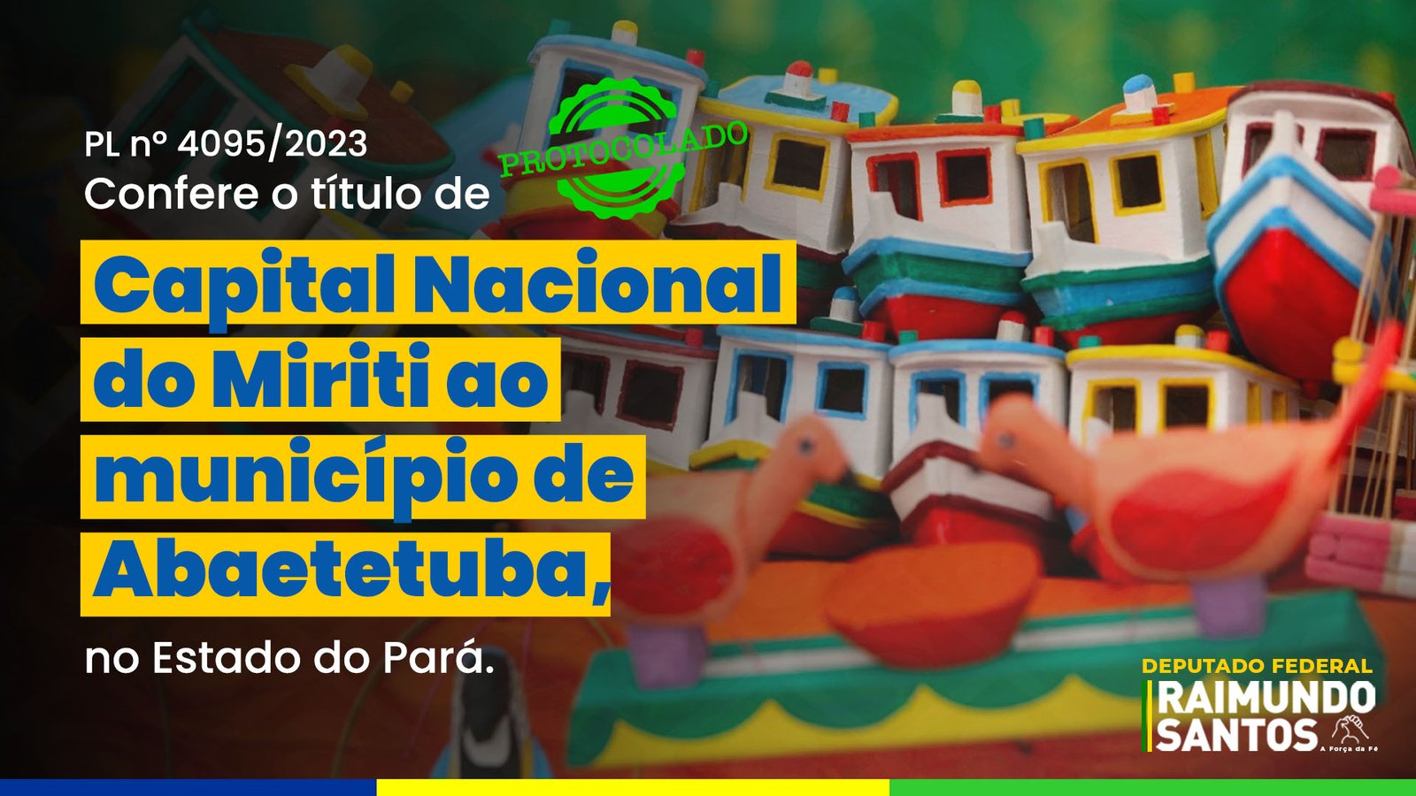 ‘Terra do miriti’ ganha destaque na Câmara | Raimundo Santos